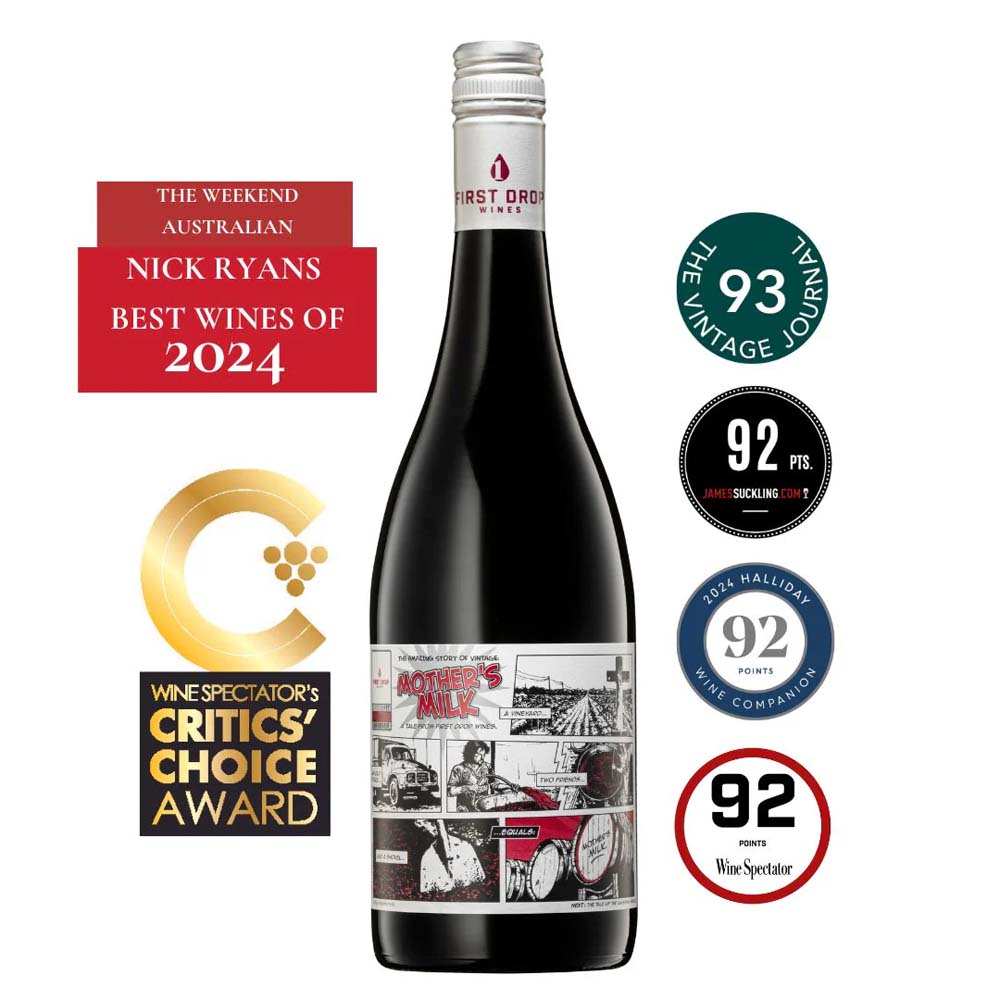 First Drop - ‘Mother’s Milk’ Barossa Shiraz 2022 – Beer Barrel