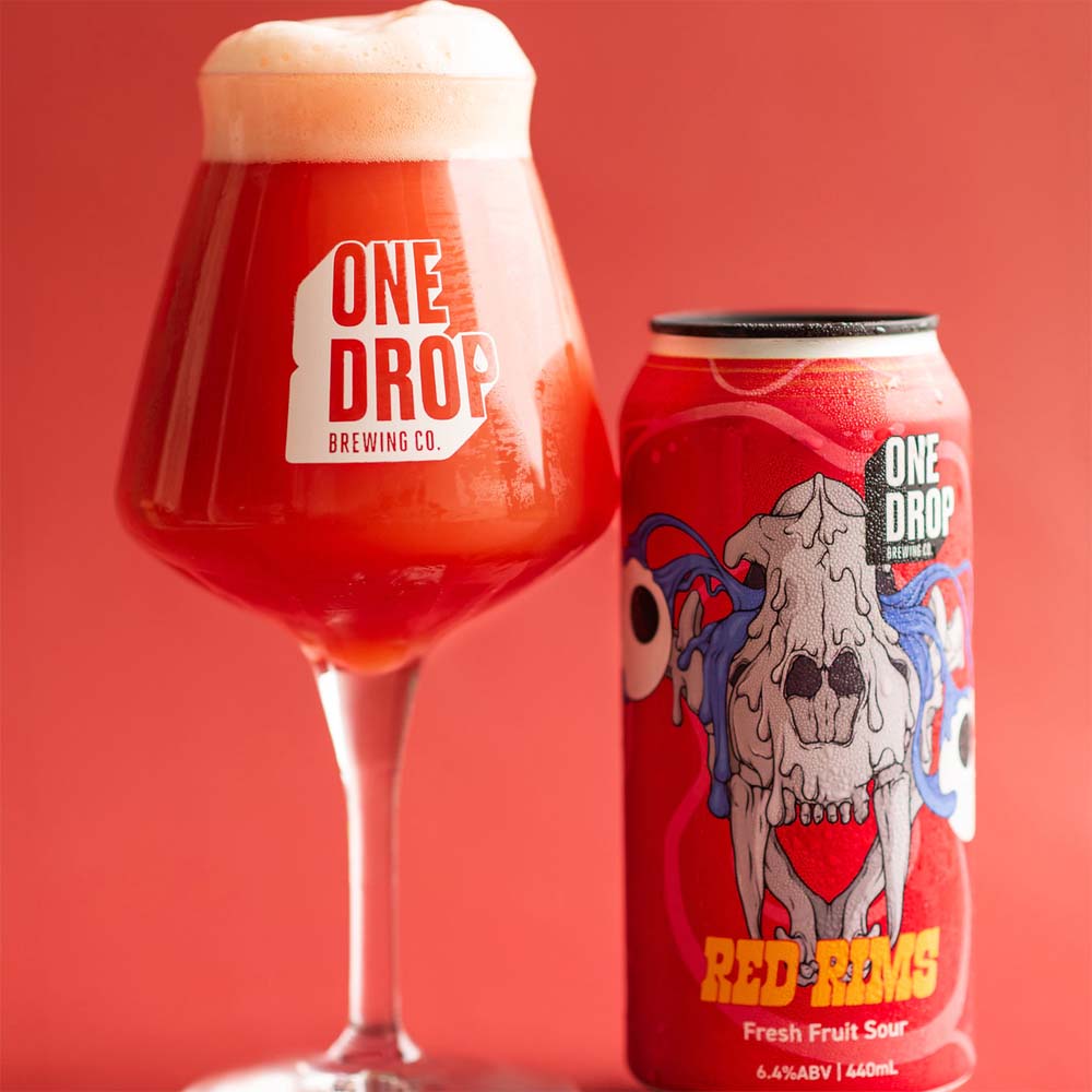 One Drop Brewing - Red Rims Fresh Fruit Sour – Beer Barrel