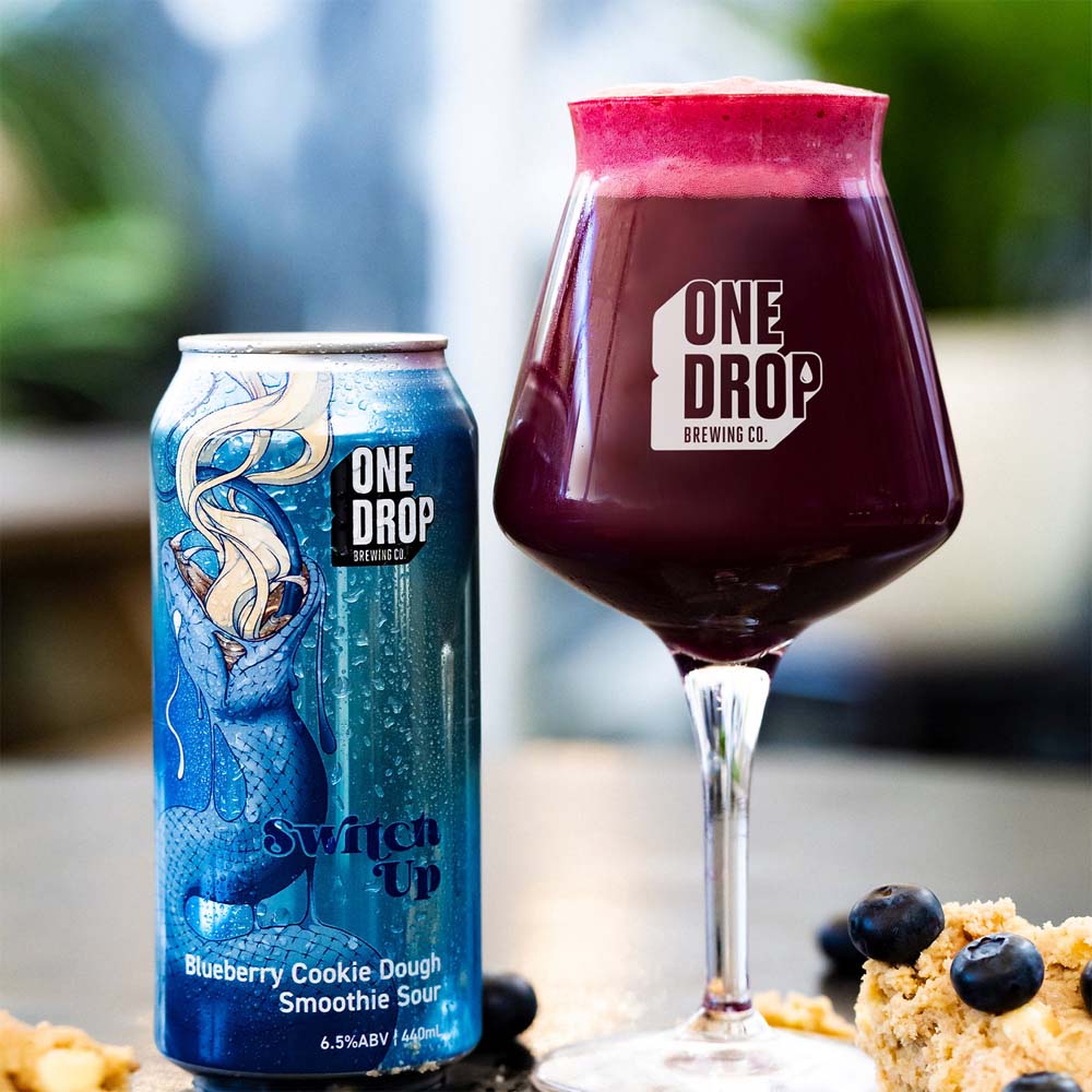 One Drop Brewing - Switch Up Blueberry Cookie Dough Smoothie Sour ...