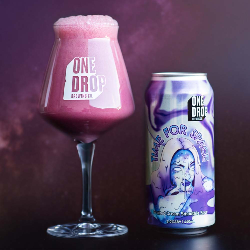 One Drop Brewing - Time for Space Fruited Cream Smoothie Sour – Beer Barrel