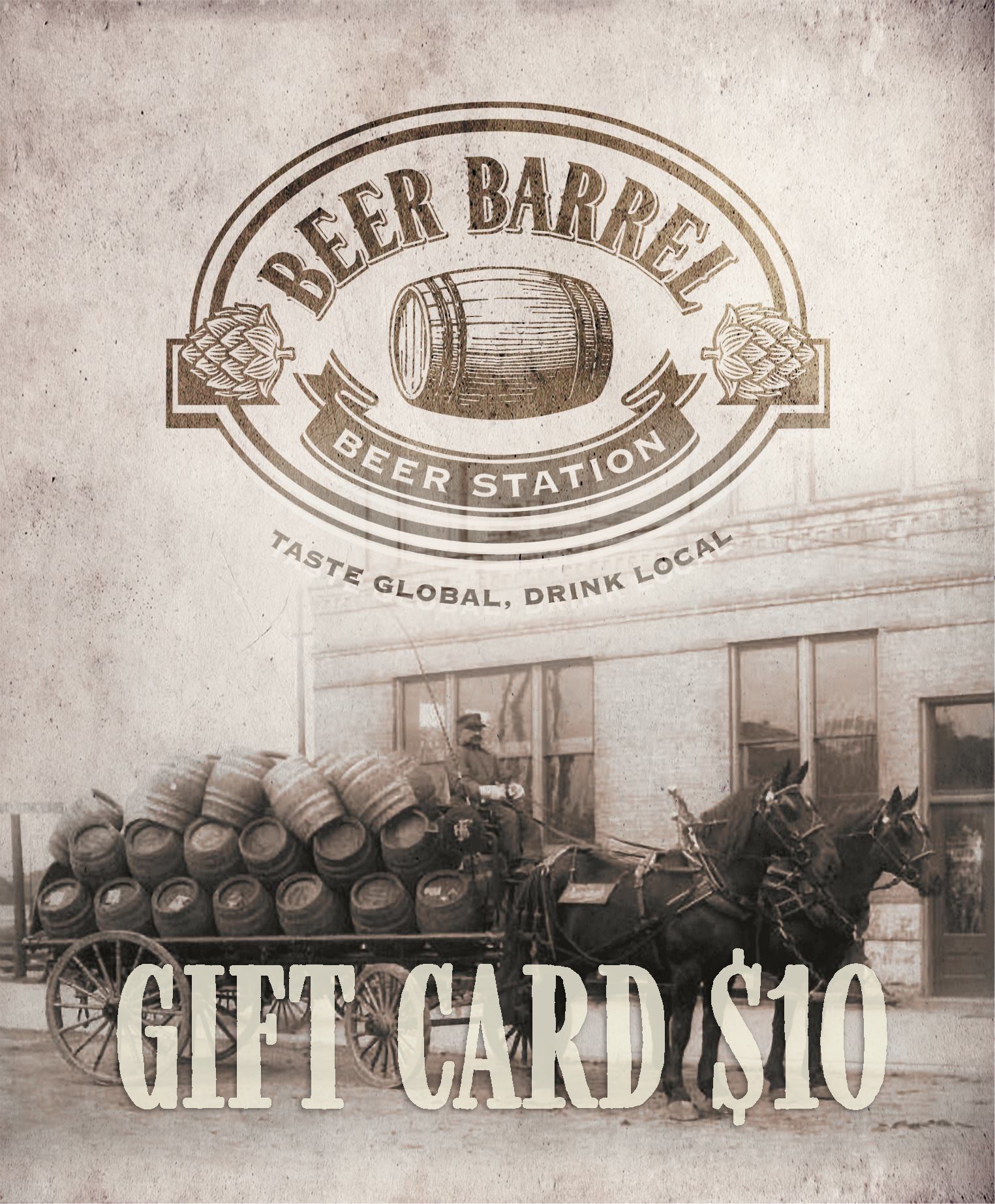 Gift Voucher – Beer Barrel